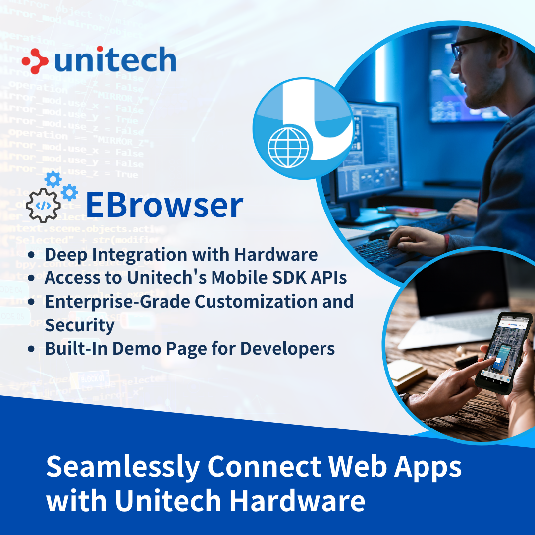 Newsroom｜Seamlessly Connect Web Apps with Unitech Hardware: Unitech EBrowser Offers Unmatched ...